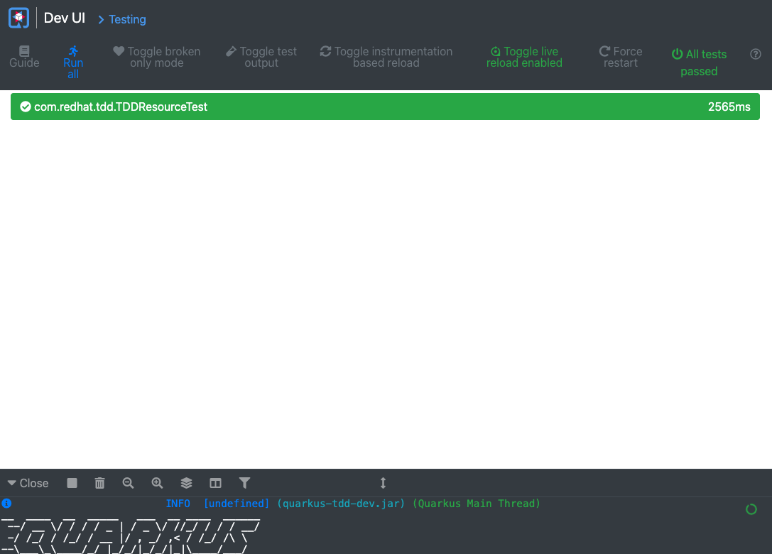 Test Driven Development With Quarkus Red Hat Developer